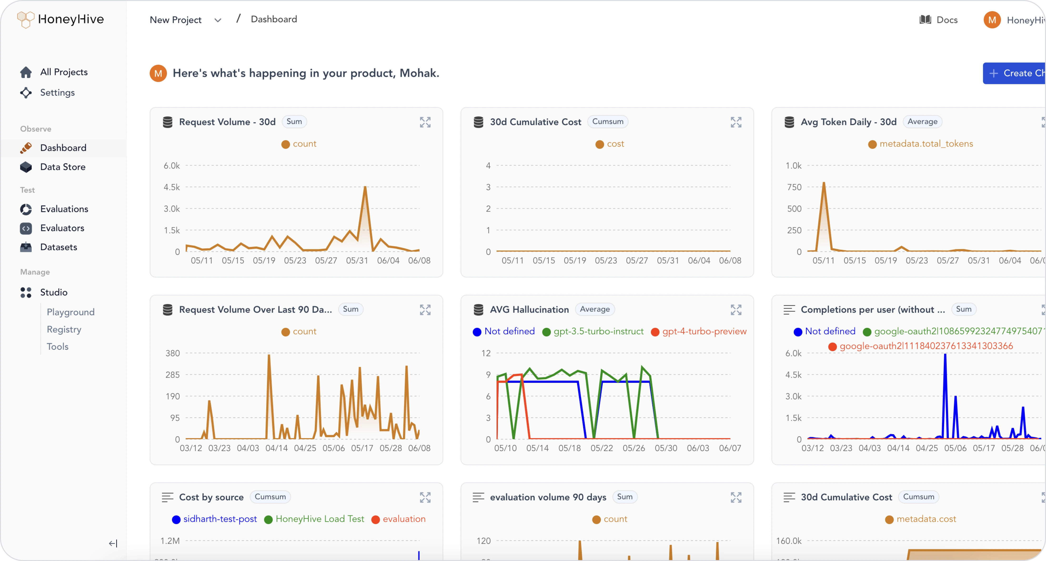 Comparing Helicone vs. Honeyhive for LLM Observability